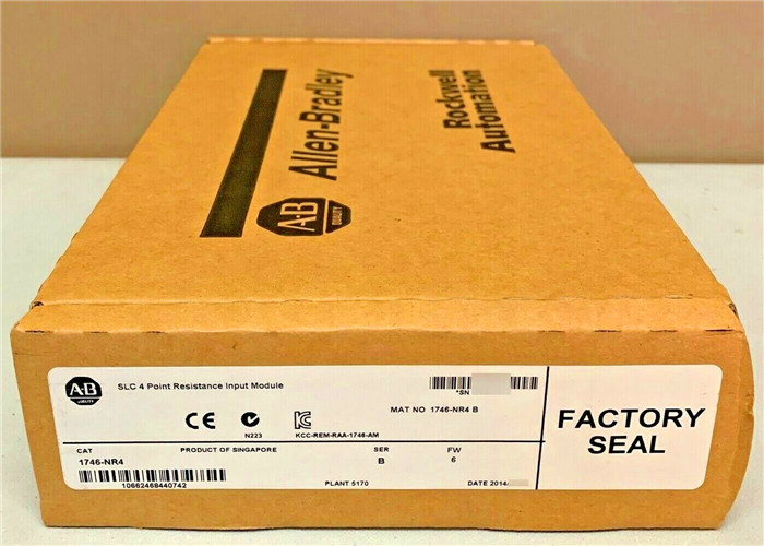 1746-NR4 B FRN 5 SLC 500 Allen Bradley Analogeingabe-Modul FTE-Widerstand